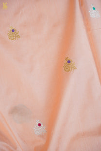 Handwoven Banarasi Katan Silk Suit Fabric Set – Khinkhwab