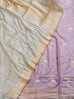 Handwoven Banarasi Katan Silk Suit Fabric Set – Khinkhwab
